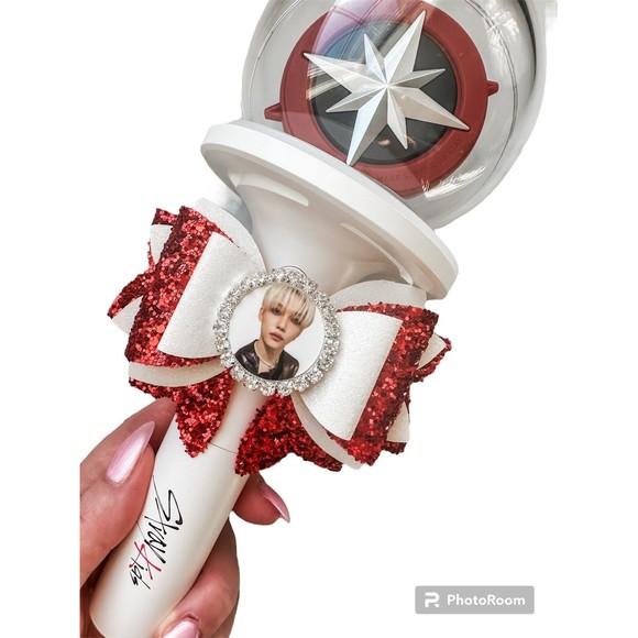 Other | Stray Kids Felix Light Stick Bow Deco Kpop Stay Decoration ...